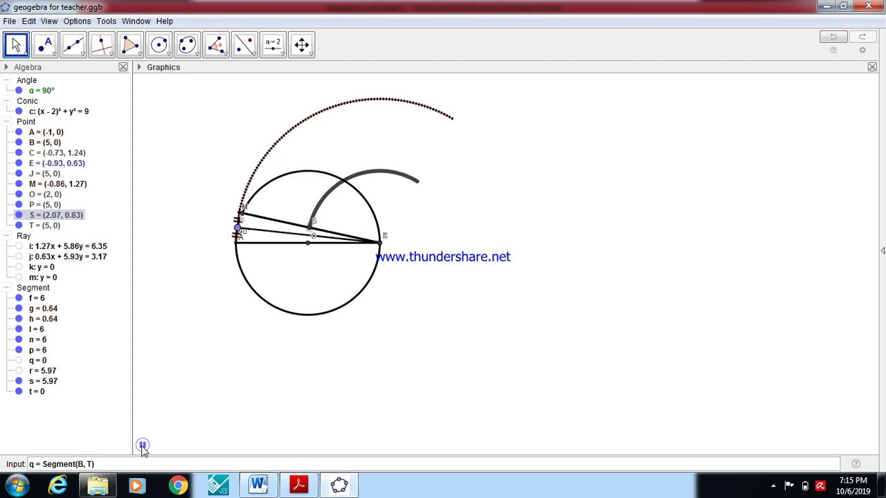 Geogebra for TEACHERS 3 - YouTube