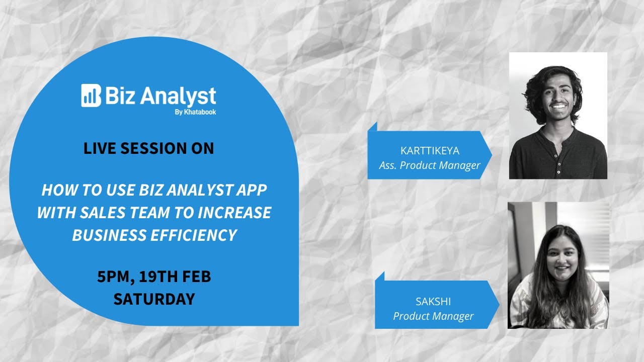 How to use Biz Analyst app with the sales team to increase business ...