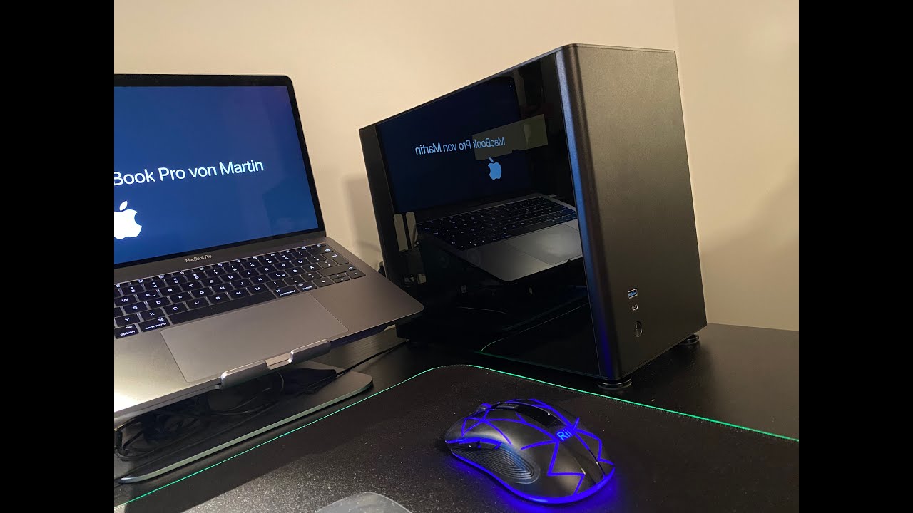 Jonsbo A4 Mini ITX Alumium Gaming Gehäuse - YouTube