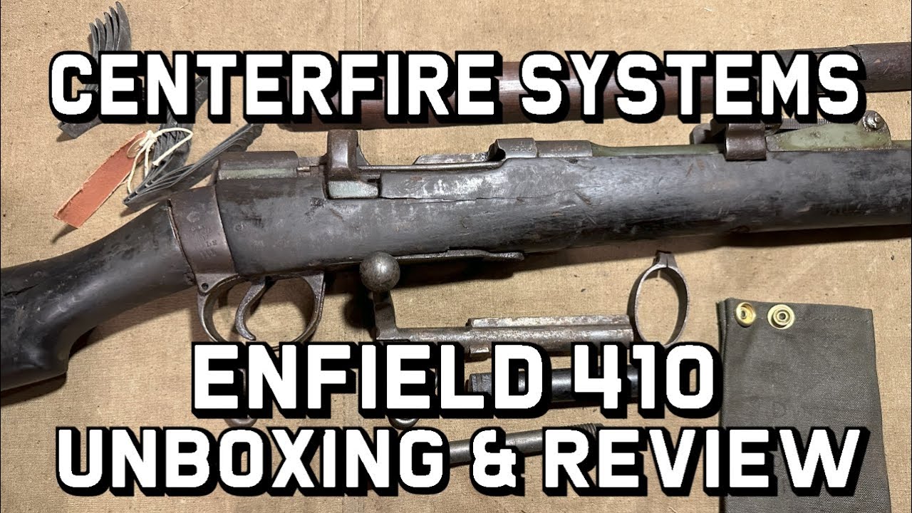 Centerfire Systems - Ishapore Enfield 410 Unboxing and Review - YouTube