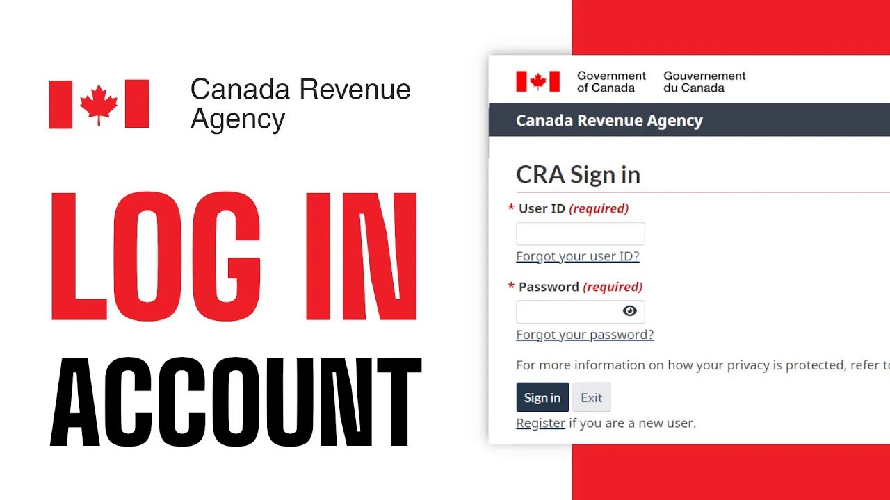 How To Login To Canada Revenue Agency Account (2025) - YouTube