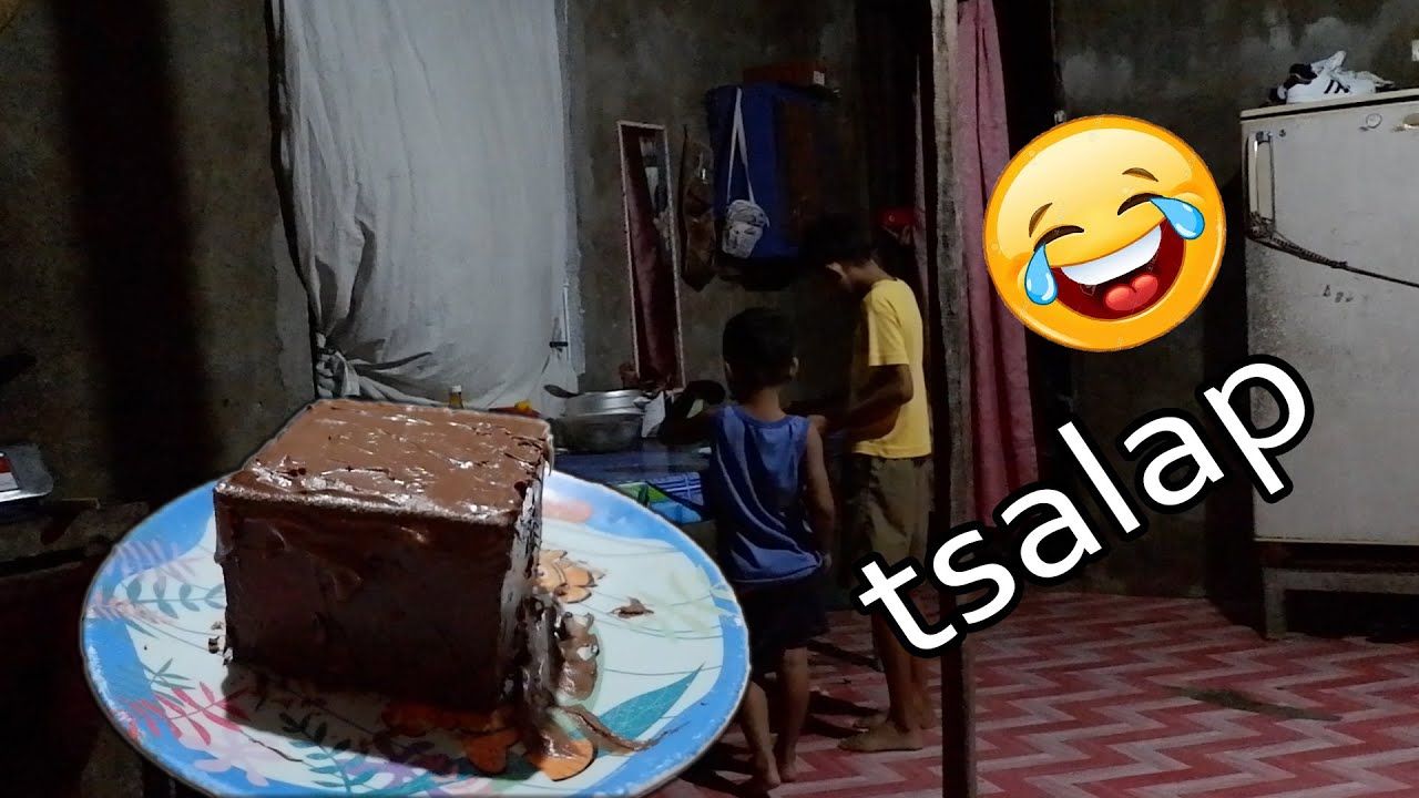 Sponge Cake Prank "matigas daw" hahaha - YouTube