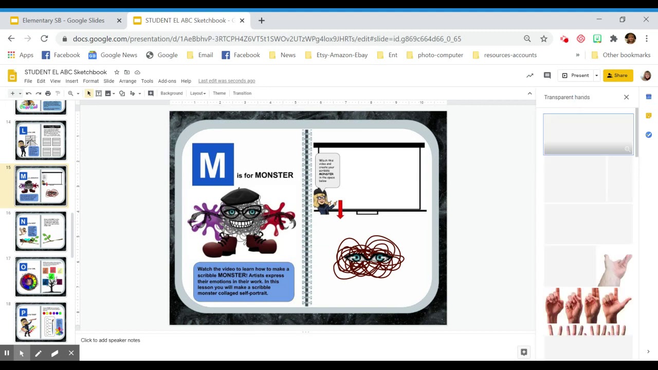 Scribble Monster - YouTube