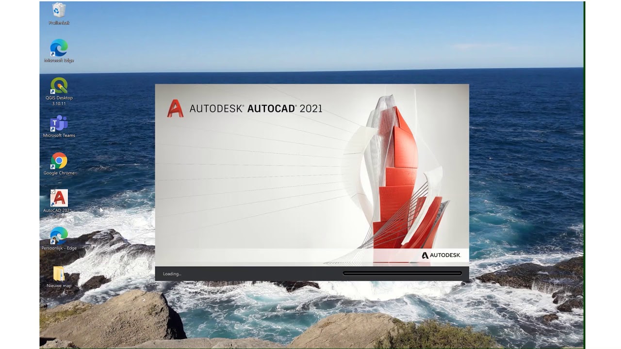 Autocad opdracht Tangram - YouTube