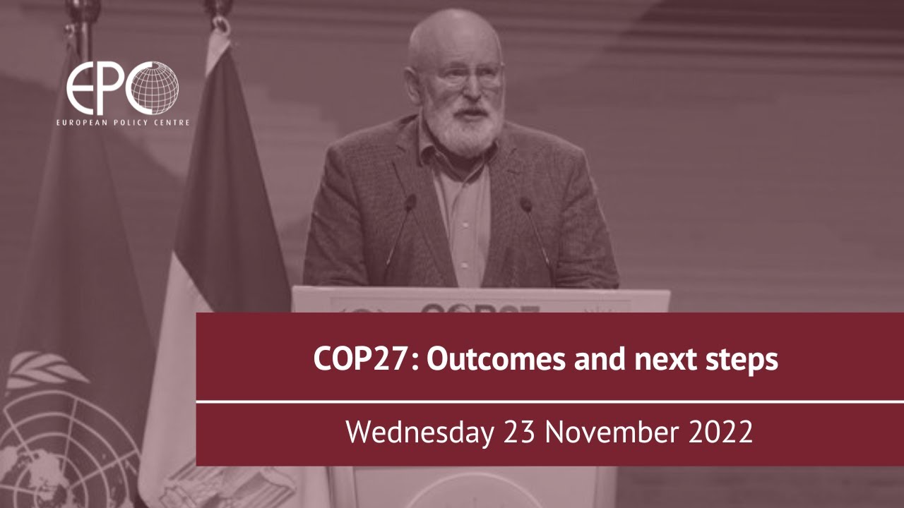 COP27: Outcomes and next steps - YouTube