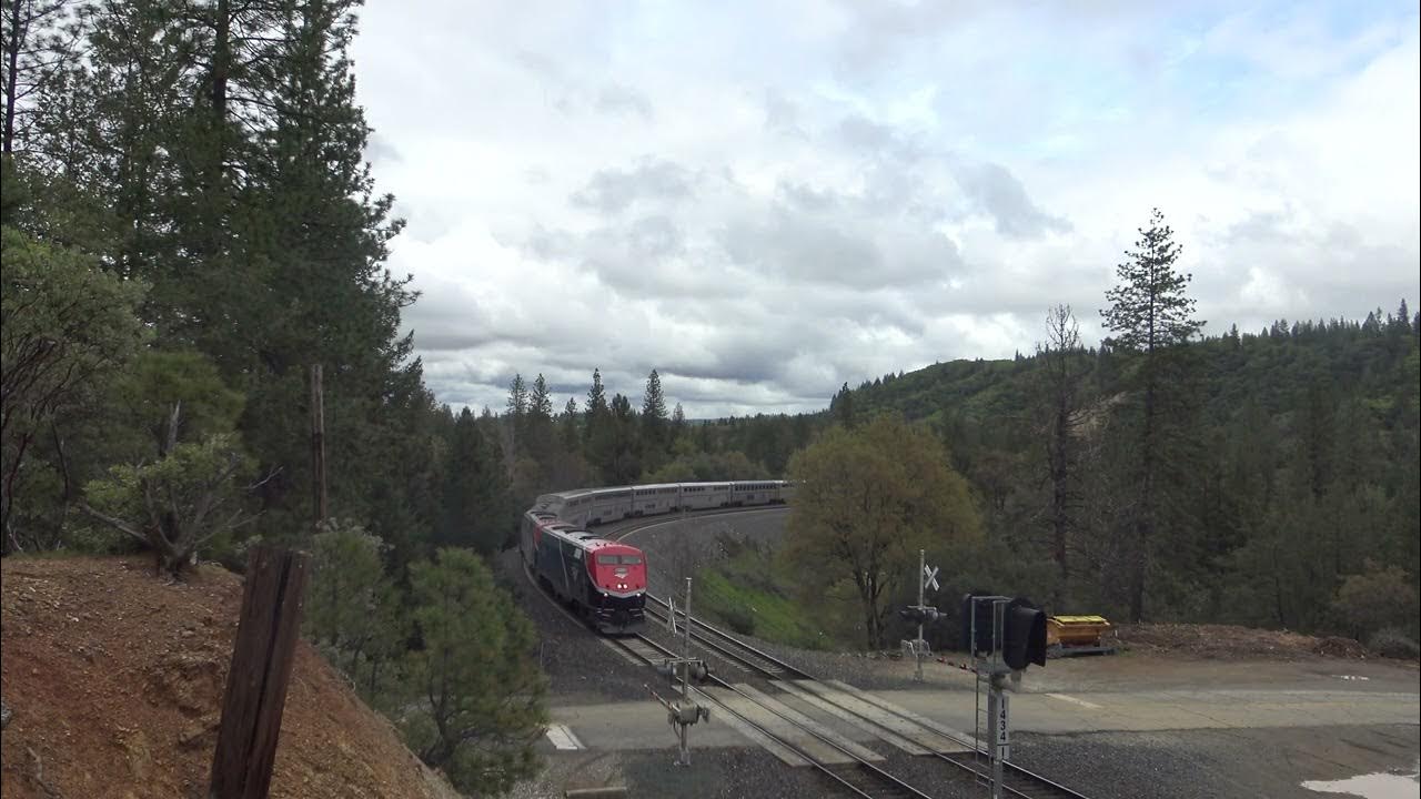 AMTK 138 Leads Phase VII P42 Duo On California Zephyr - YouTube