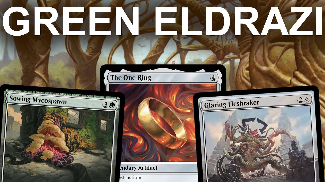 SLUGGERS IN THE RING! Legacy Green Eldrazi. Sowing Mycospawn Lands ...