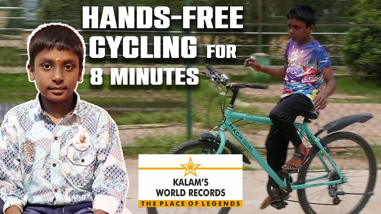Hands-Free Circle Cycle Ride for 8 Minutes - YouTube