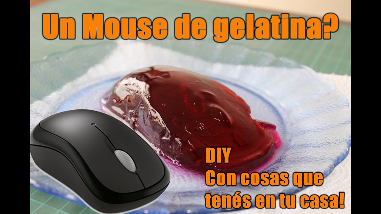 DIY Un mouse de gelatina - YouTube