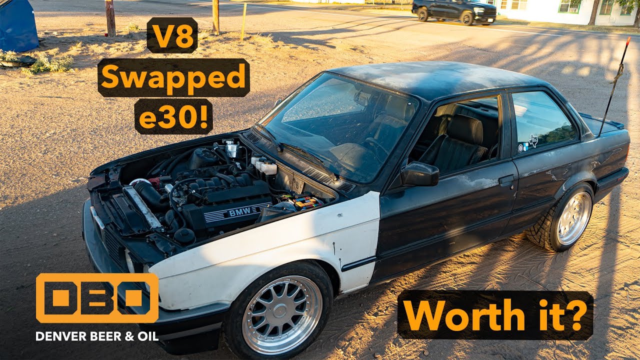 M60 Swapped e30! | The German Hotrod - YouTube