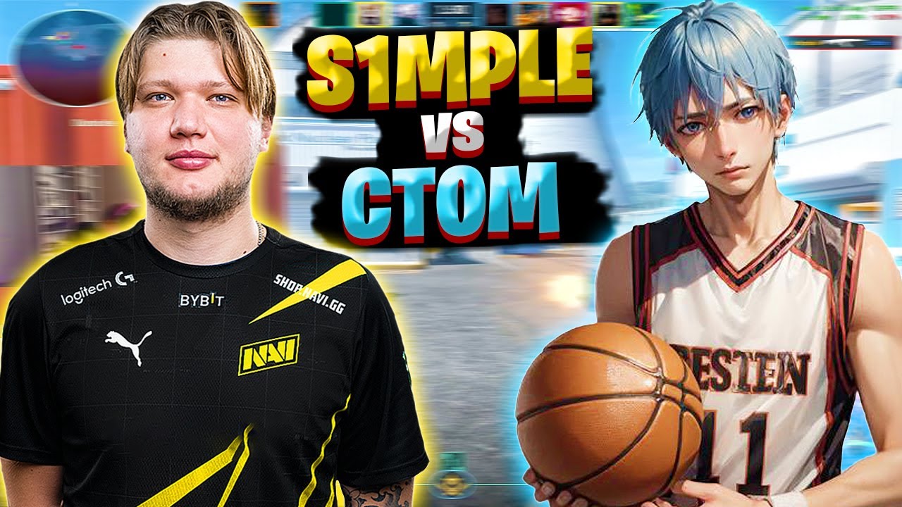 S1MPLE vs CT0M!! Симпл и ct0m ИГРАЮТ ПОТНУЮ КАТКУ С ДОПАМИ НА ФЕЙСИТЕ ...