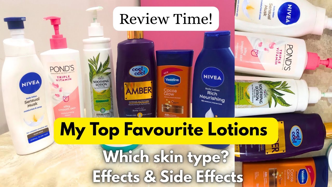 Pond’s, Nivea, Vaseline, Cool & Cool Lotions for daily use. Affordable ...
