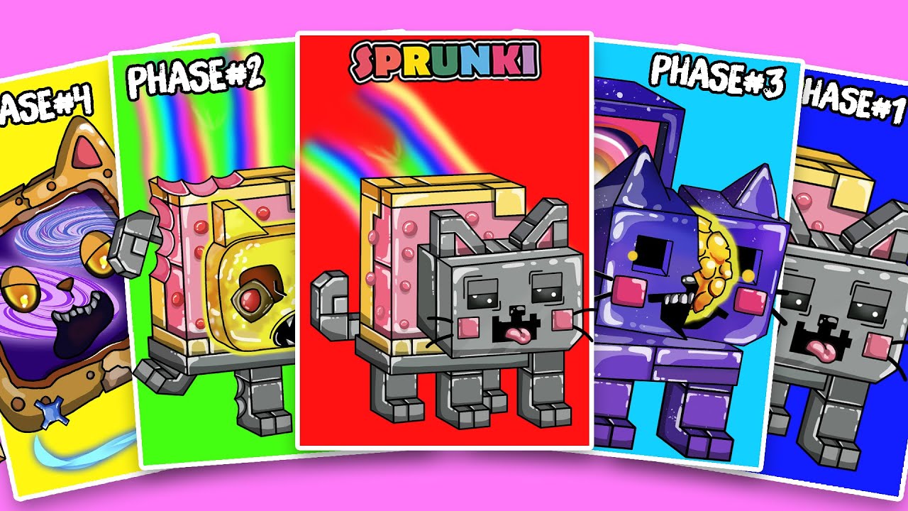 Sprunki Steal a brainrot Sammyni Spyderini Phases 1vs2vs3vs4 | Sprunki ...