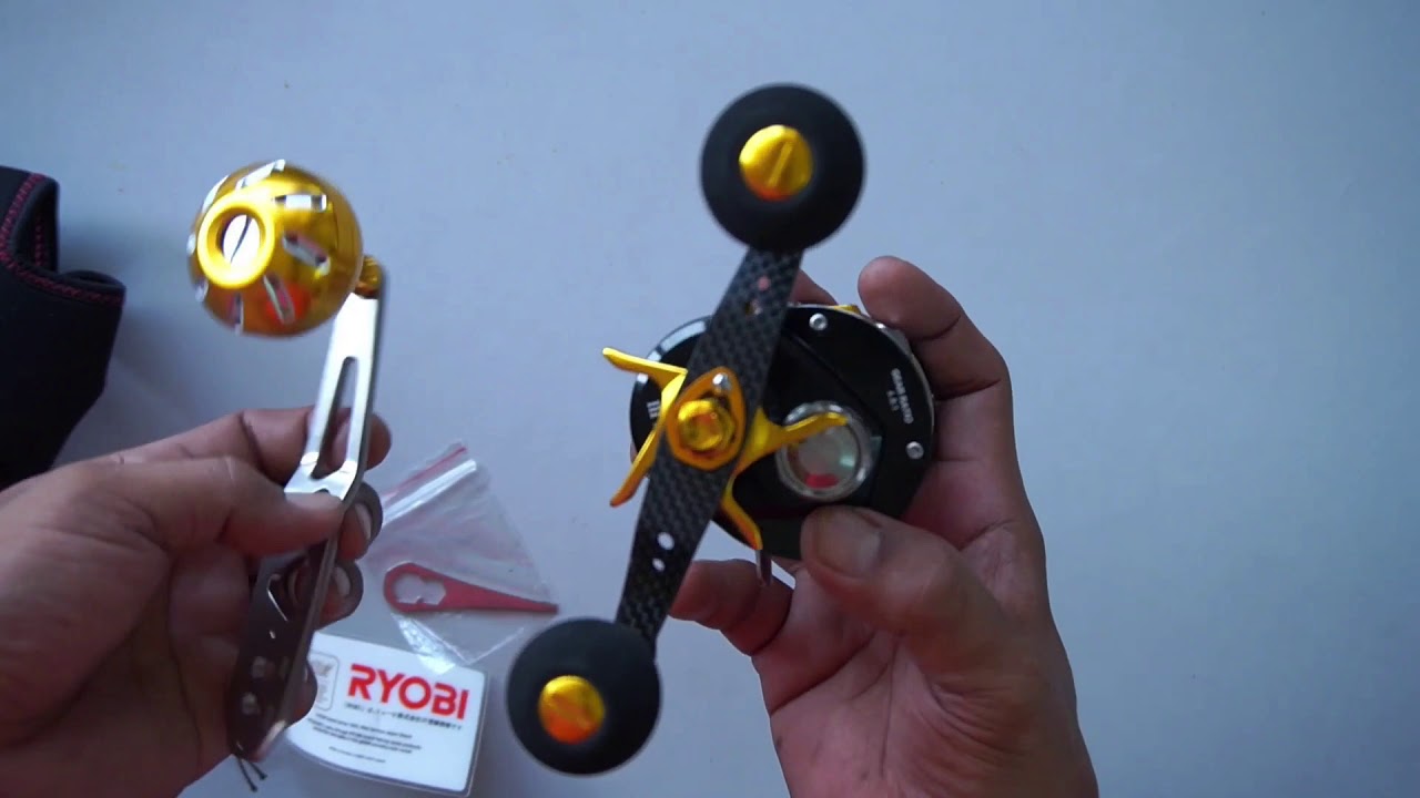 UNBOXING REEL RYOBI VARIUS GA C3030PHL SUPER HI-SPEED LIGHT JIGGING ...