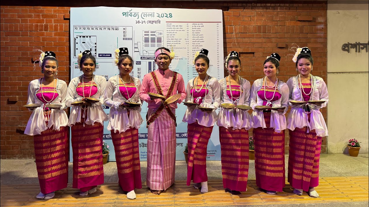 Marma Traditional dance / colours of hill / culture #traditional #dance ...