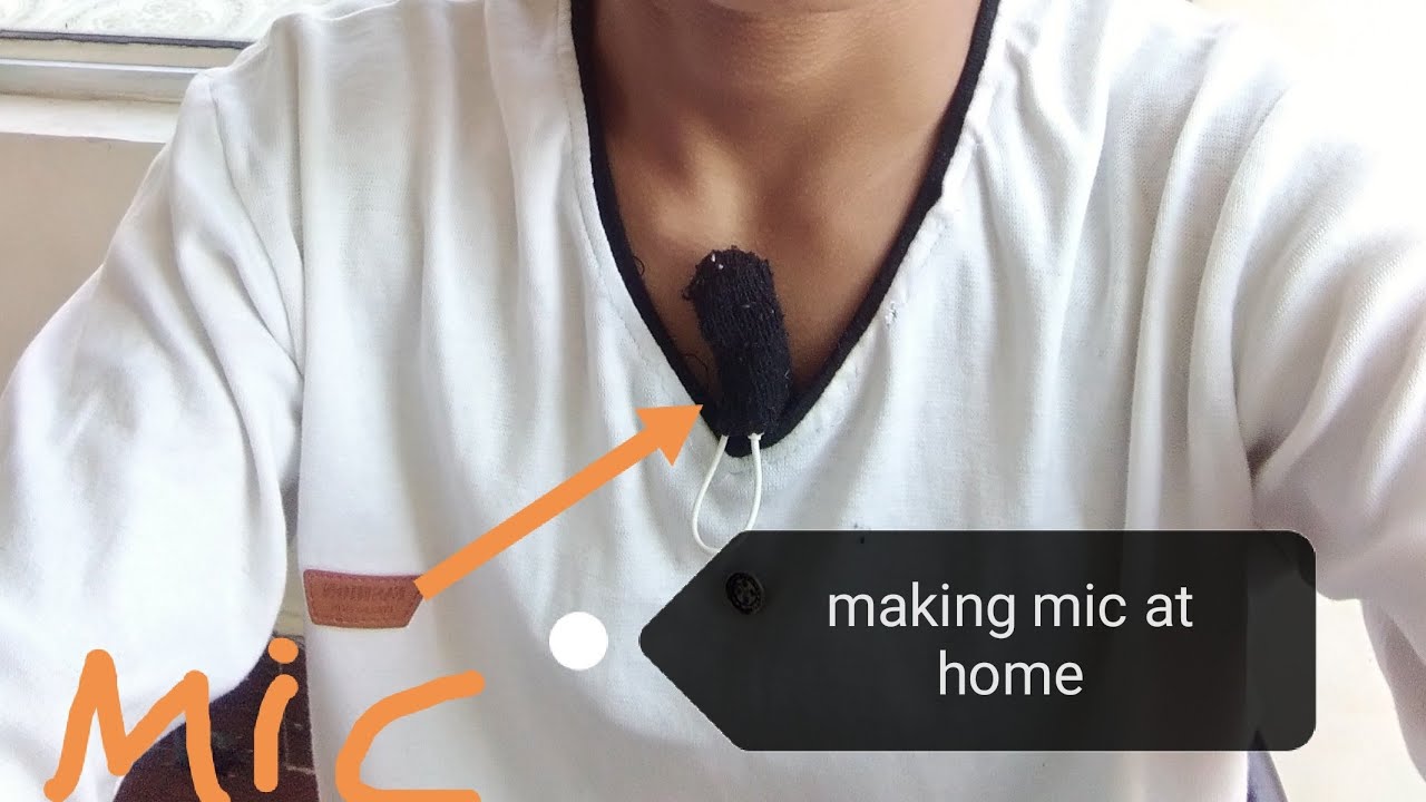 How to make mic at home for yoitubers very easy way - YouTube