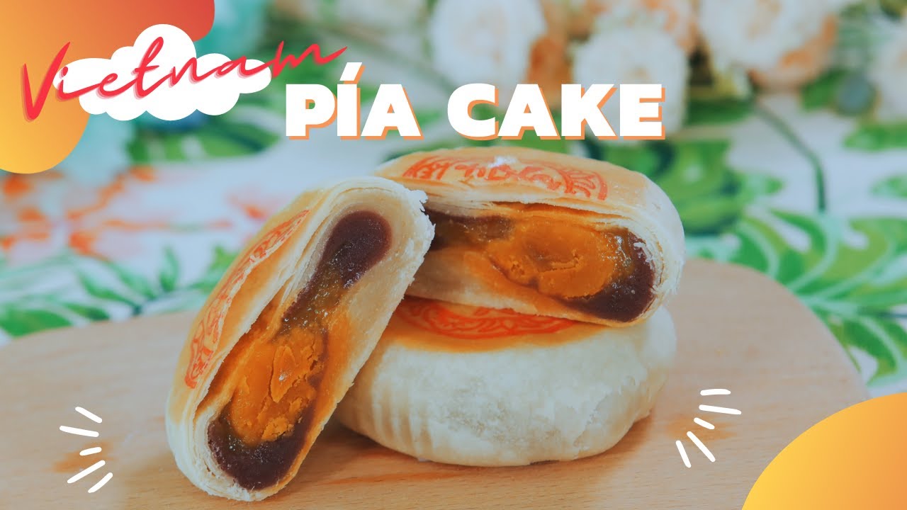 How to make "Pía" cake - Vietnamese traditional cake - YouTube