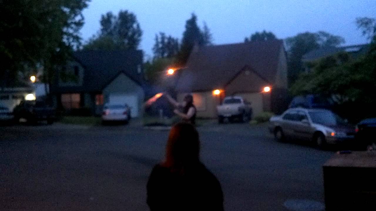 Locke's first burn with fire whip - YouTube