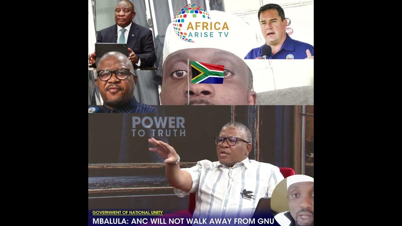 ANC will never work away from the Government Of National Unity (GNU)===ANC Secretary General ...