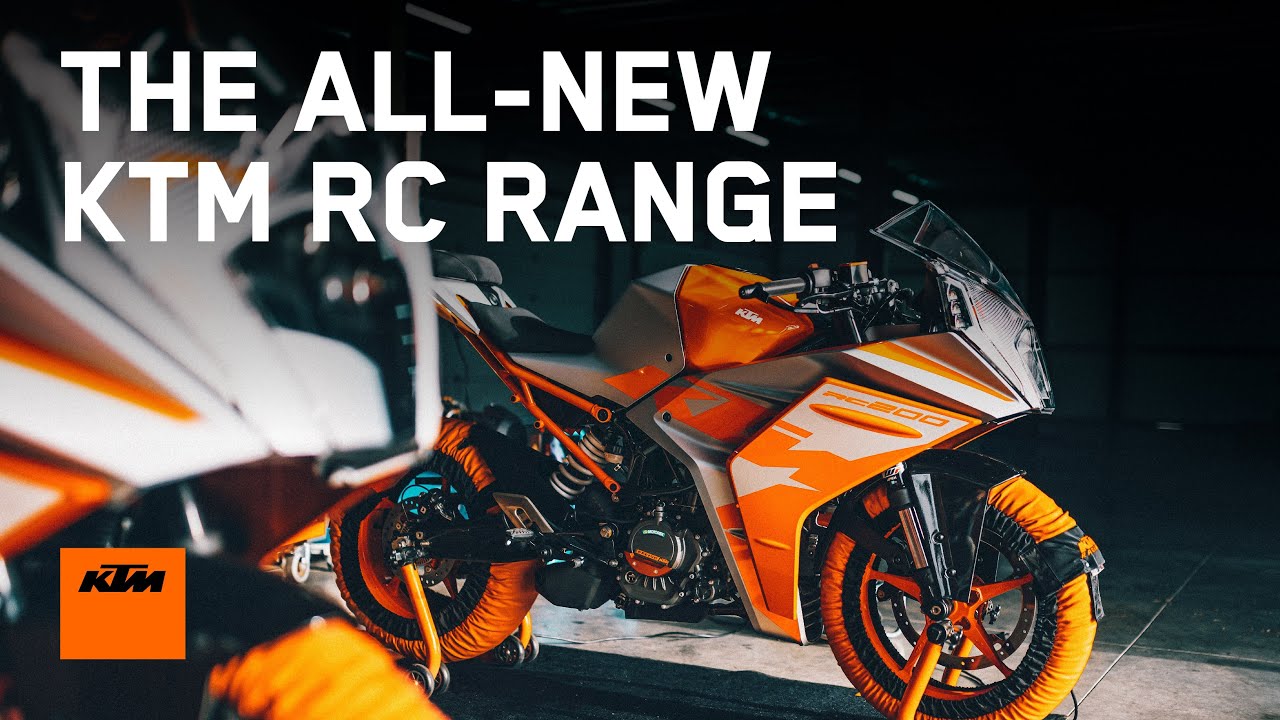 The All-NEW KTM RC RANGE - Bred on the Racetrack | KTM India - YouTube