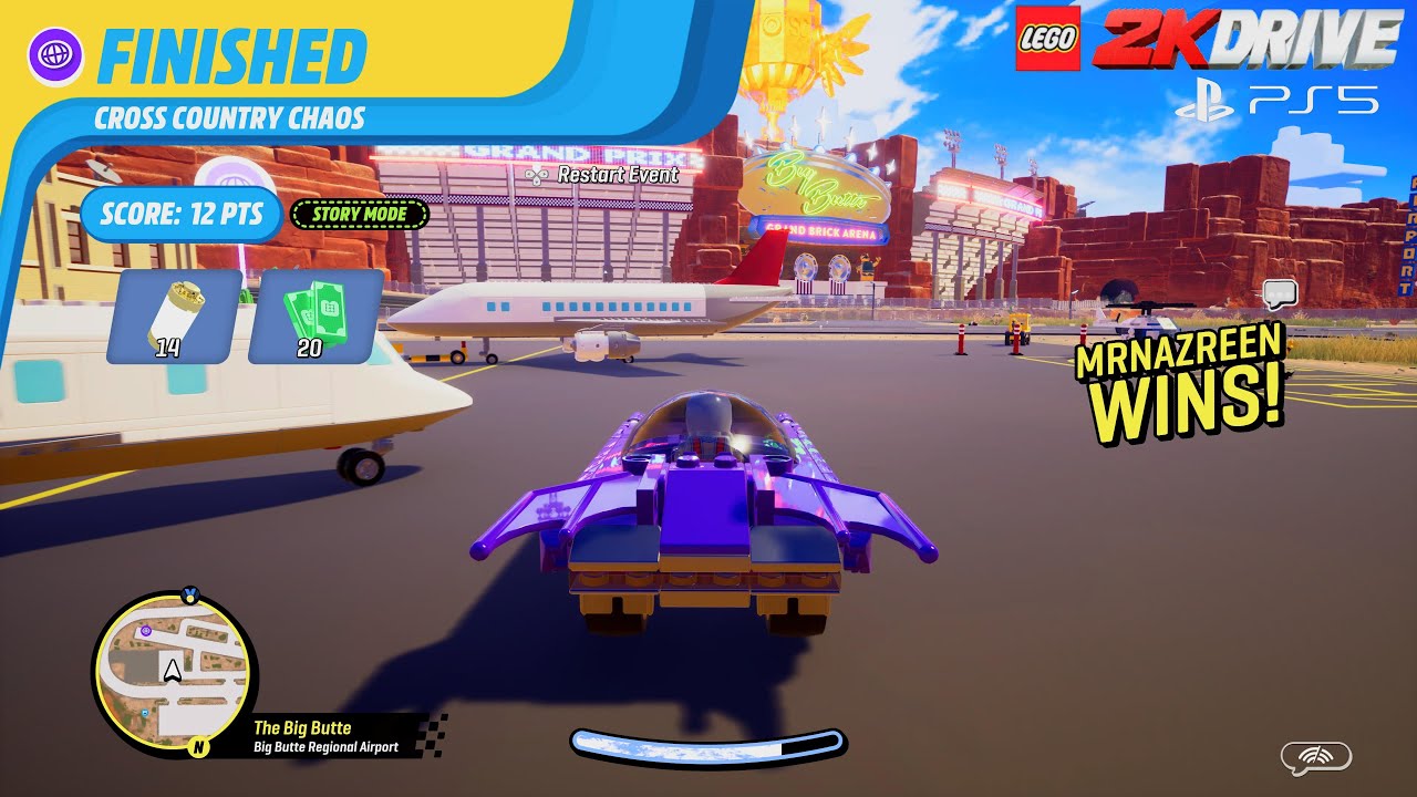 Lego 2K Drive - World Challenge Cross Country Chaos big Butte County ...