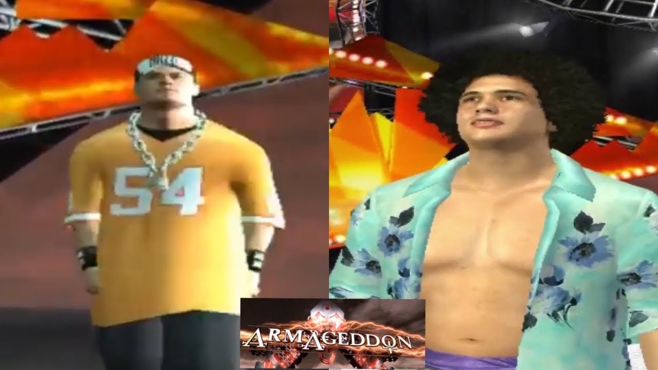 JOHN CENA VS CARLITO | ARMAGEDDON 2004 (WWE DAY OF RECKONING 2) - YouTube