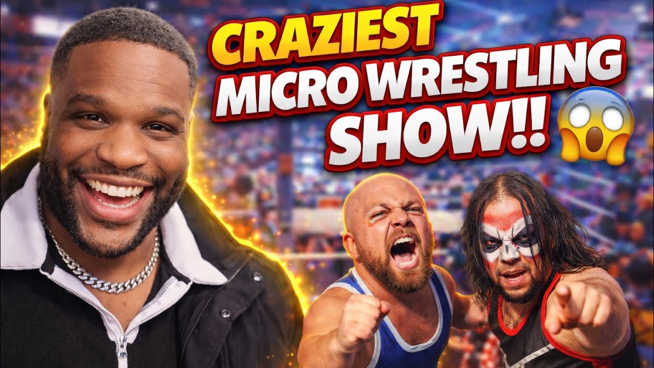 My First Micro Wrestling Show 😳 | Most Epic Micro Wrestling Event Ever ...