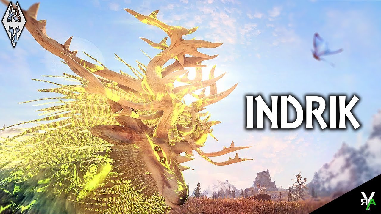 INDRIK: Mount/Follower Mod!- Xbox Modded Skyrim Mod Showcase - YouTube