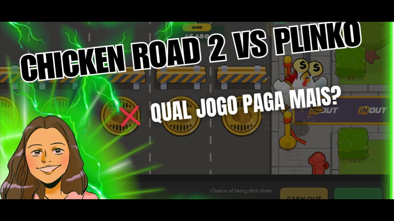 CHICKEN ROAD 2 vs PLINKO ⚔️ | Descubra QUAL JOGO ESTÁ PAGANDO MAIS ...