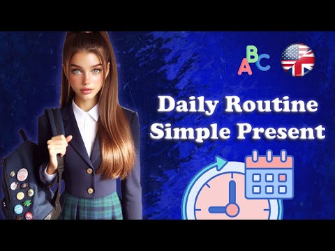 Simple Present ESL Story - Daily Routine - YouTube