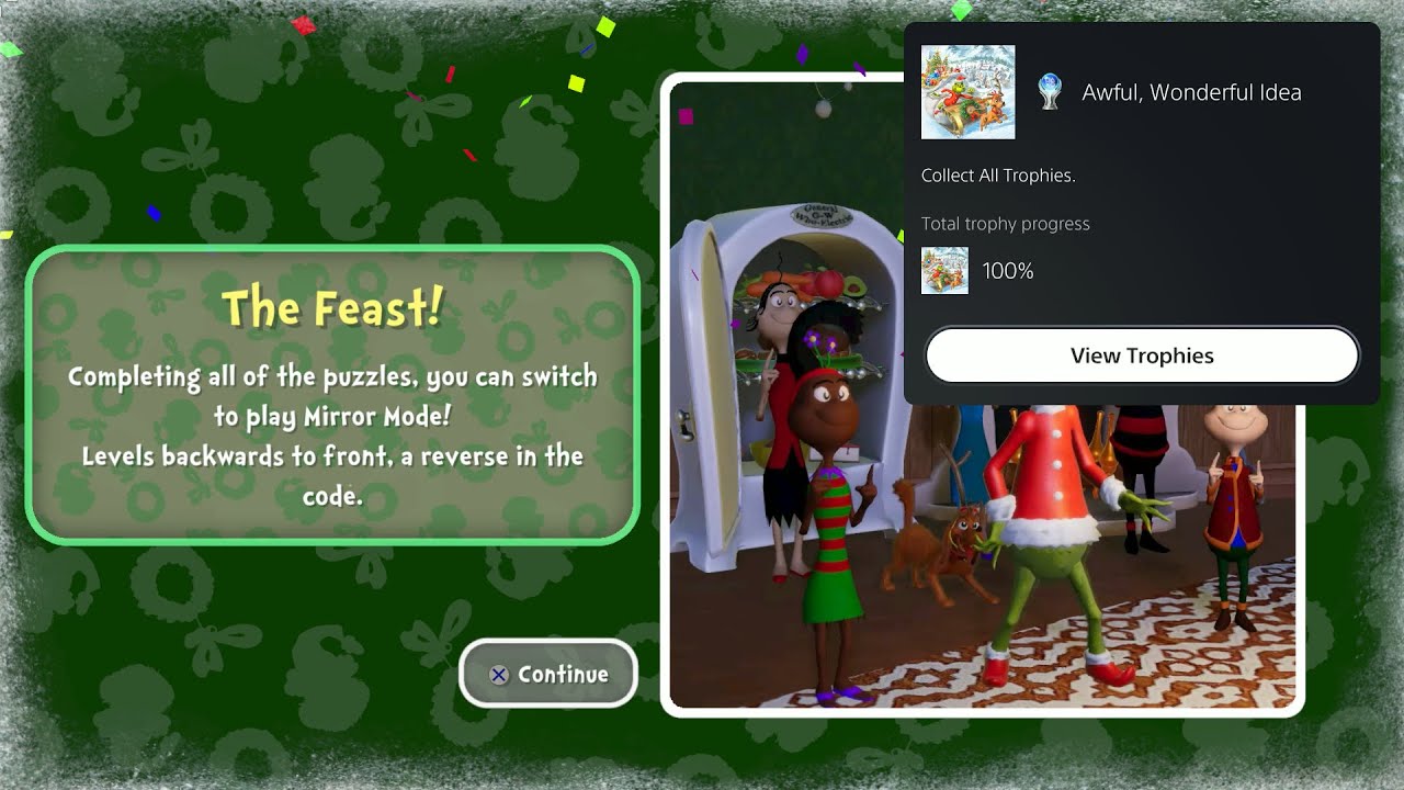 The Grinch: Christmas Adventures - Platinum Trophy 100% - YouTube