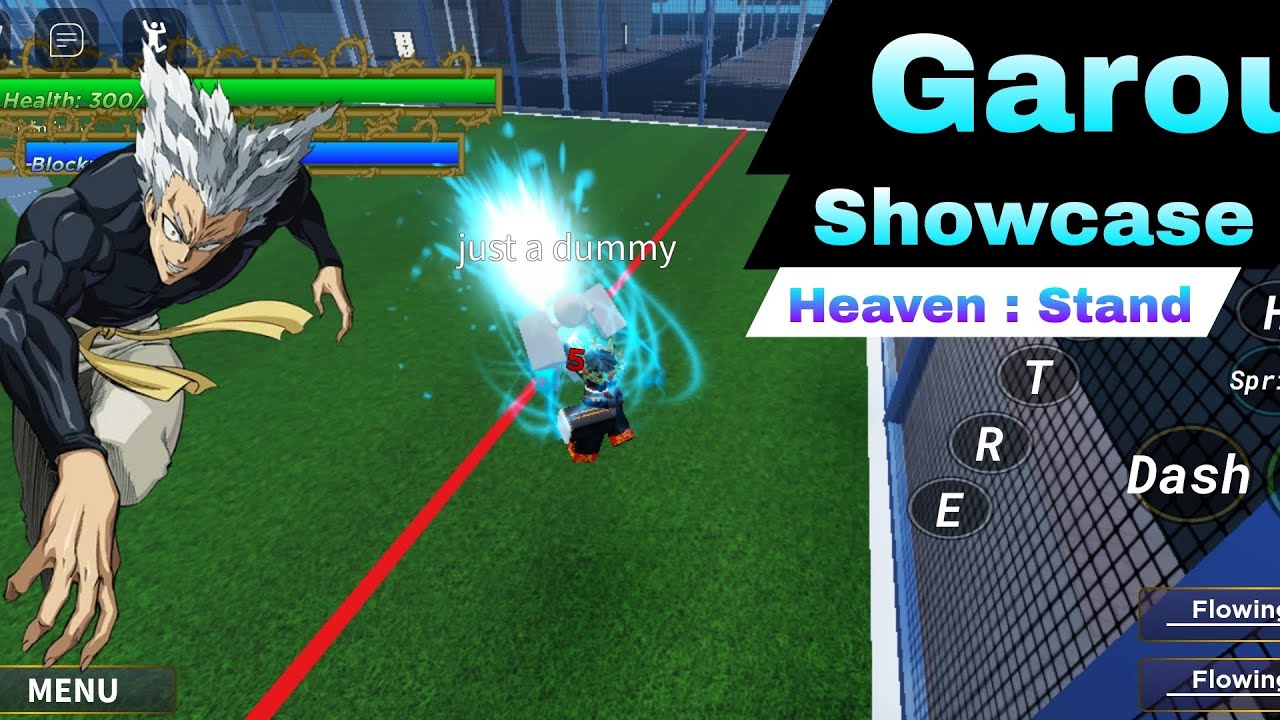 Garou Showcase! (Roblox Heaven : Stand) - YouTube