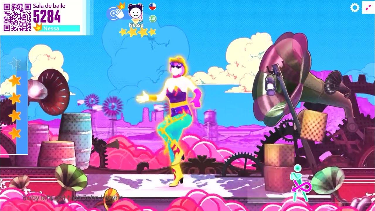 JUST DANCE NOW John Wayne - Lady Gaga MEGASTAR (Nessa) - YouTube