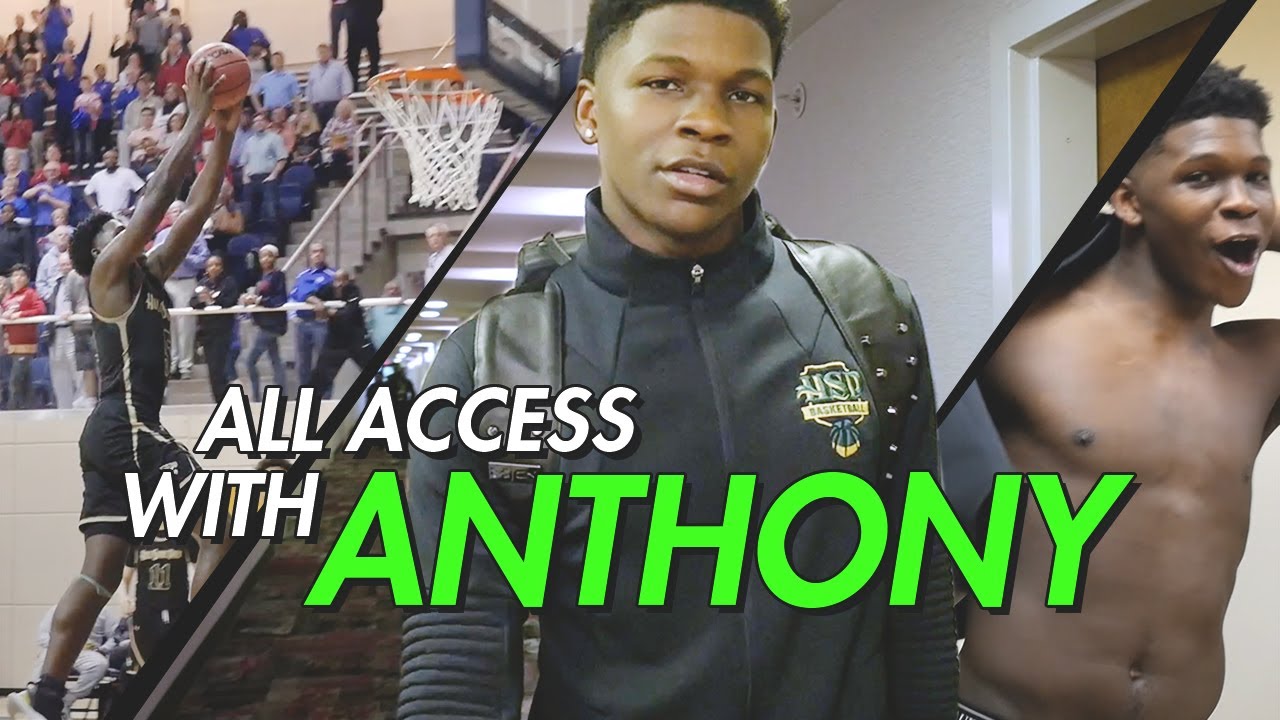 Anthony Edwards Is THE FUTURE! Inside Look At How He Prepared For The ...