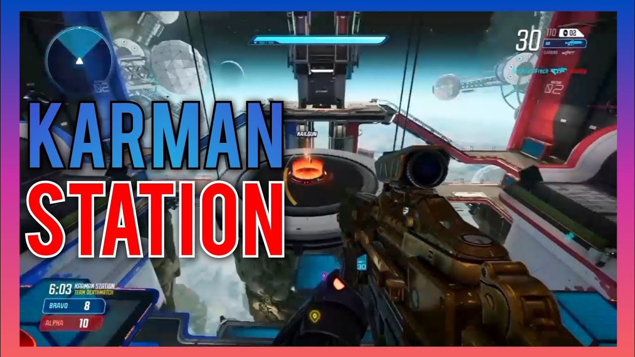 Splitgate Highlights Season 0: Karman Station - YouTube