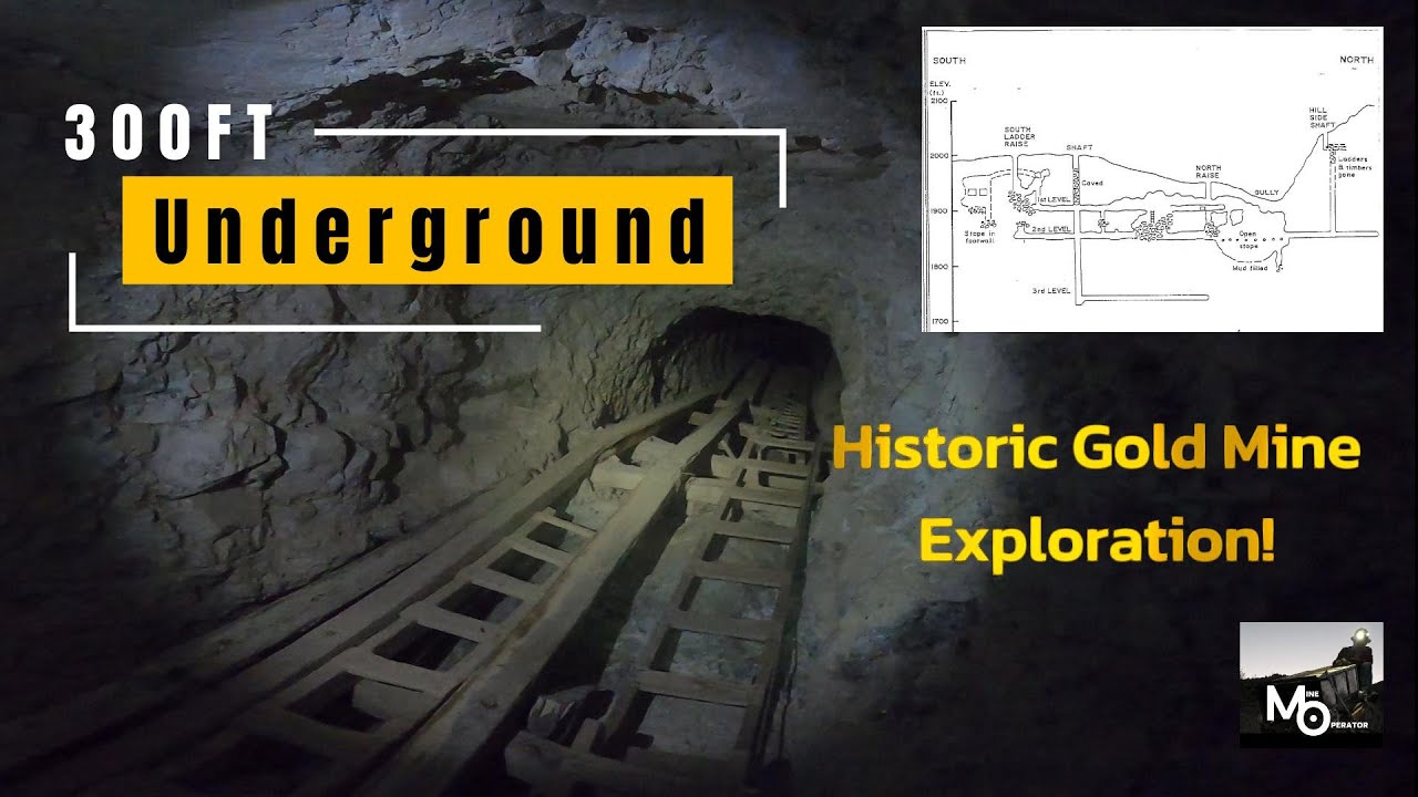 Exploring a Large Hardrock Gold Mine - YouTube