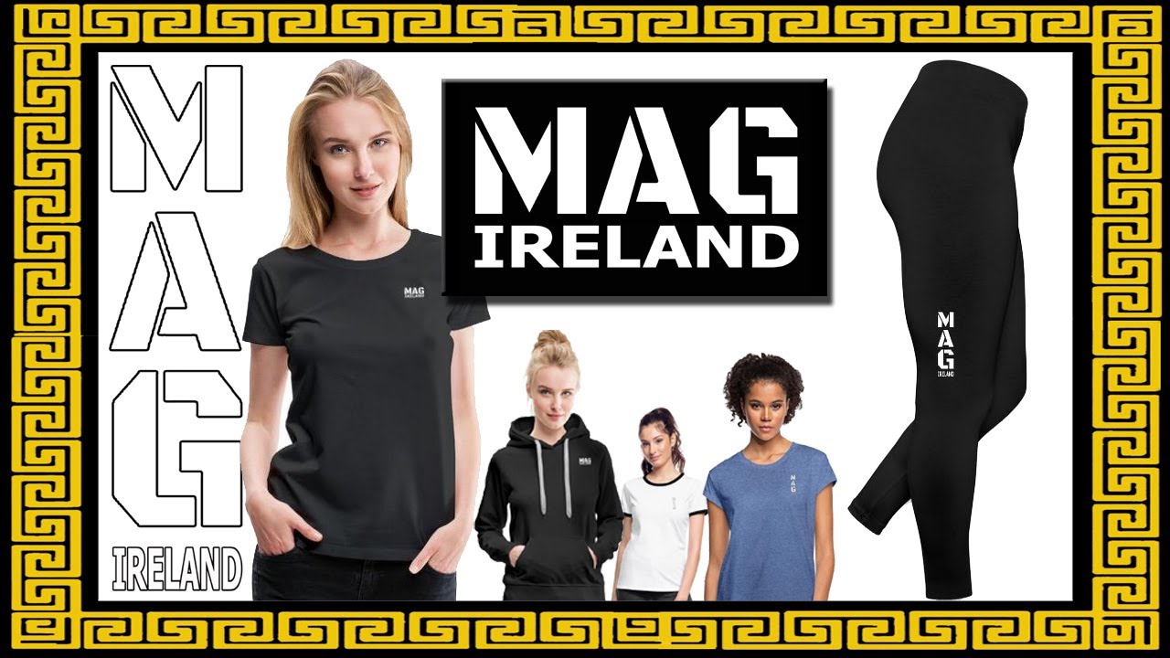MAG Ireland Clothing Range M1 style - YouTube