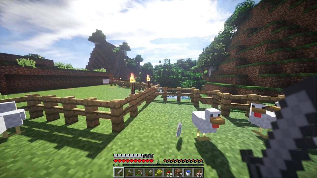 Bug textures SEUS Shaders 10.1 (Minecraft 1.10.2) - YouTube