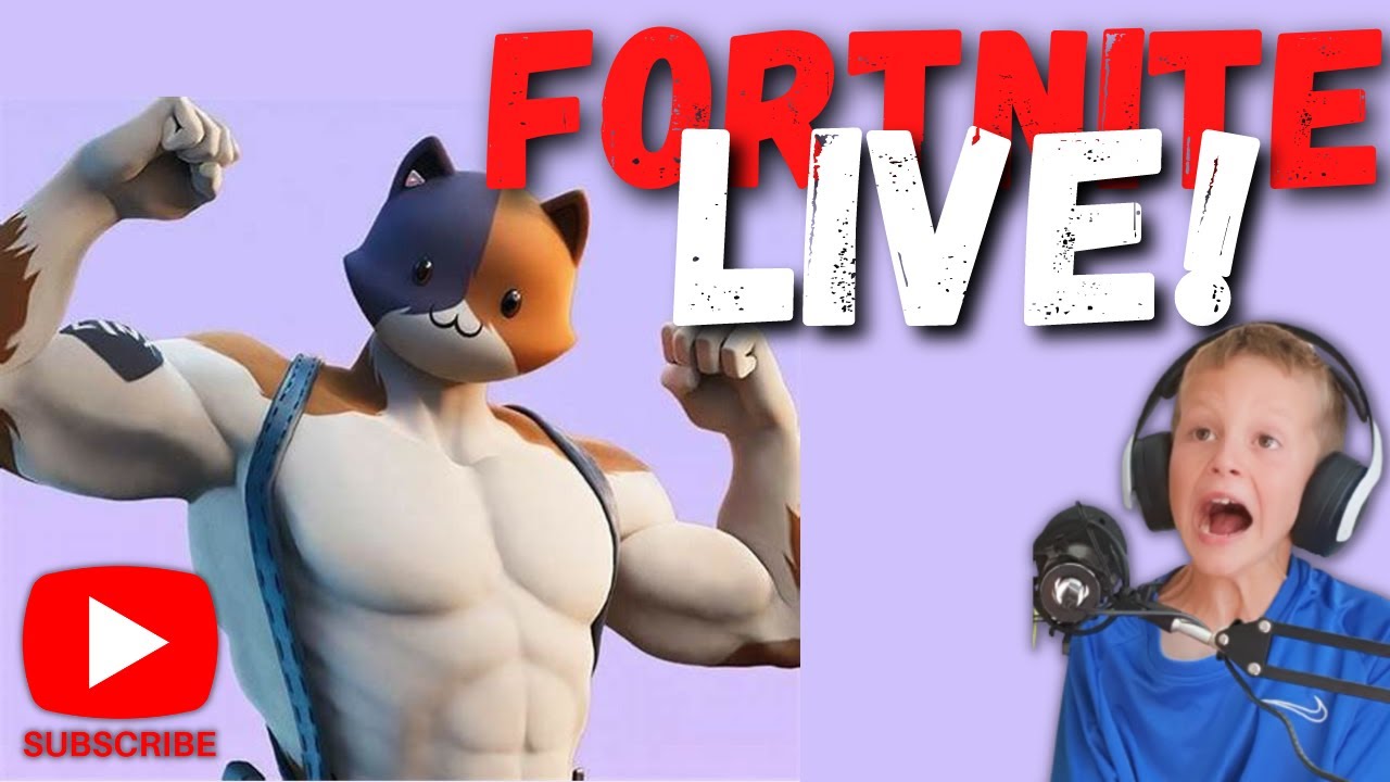 Fortnite LIVE GAMEPLAY - LIVE STREAM - YouTube