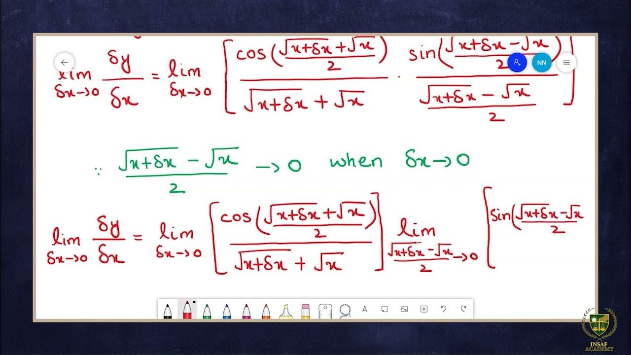 Derivative of Trigonometric Functions(Examples) | 12 Math | Chapter 02 ...