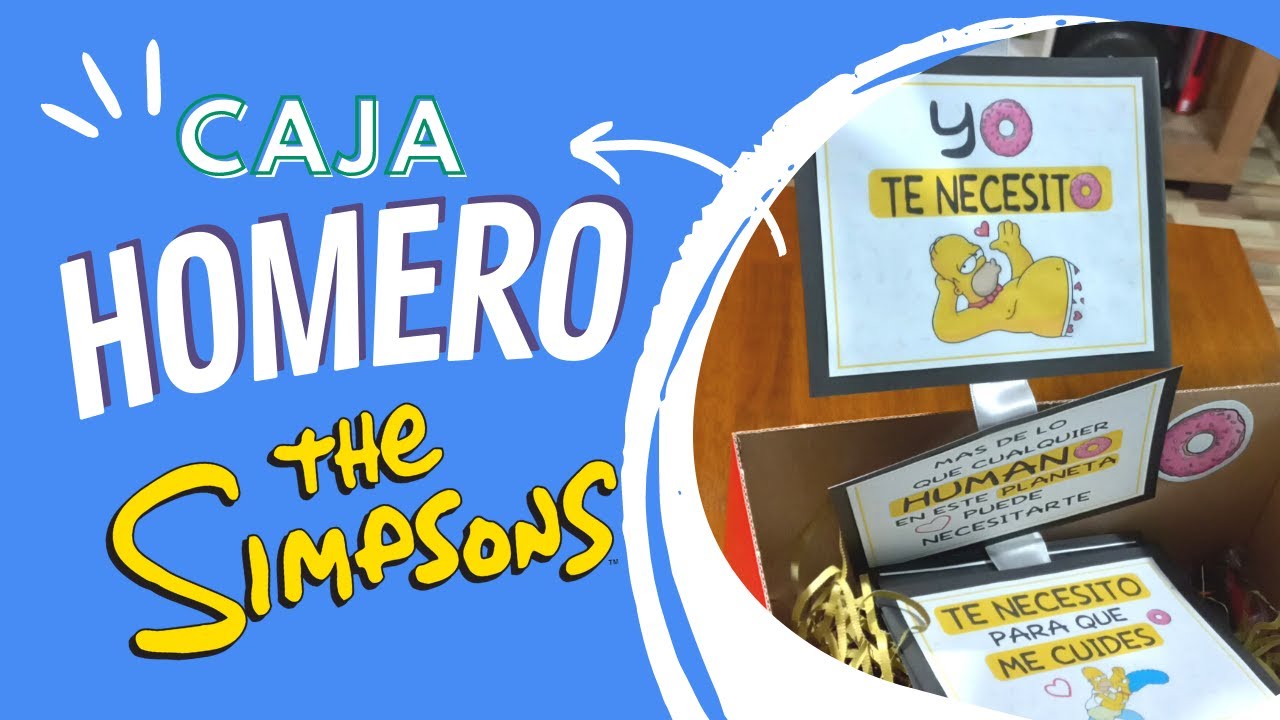 Caja de Regalo expandible de los SIMPSON - SIMPSONS Expandable Gift Box ...