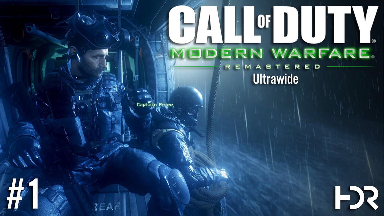 Call of Duty Modern Warfare Remastered - #1 ( Ultrawide, HDR, No ...
