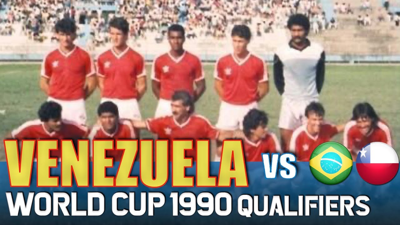 VENEZUELA World Cup 1990 Qualification All Matches Highlights | Road to ...