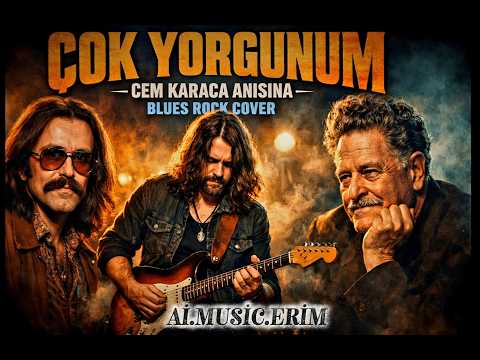 ÇOK YORGUNUM | Cem Karaca Anısına Blues Rock Cover @Ai.Music.Erim.1