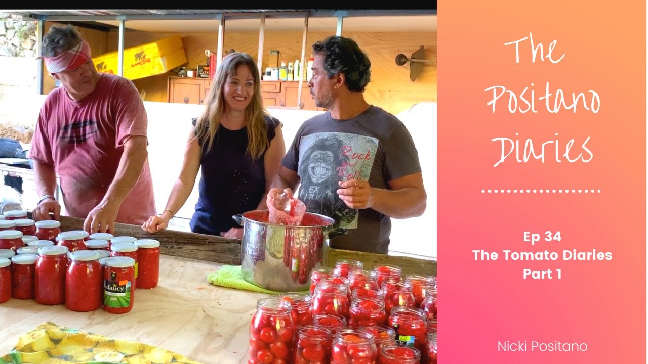 HOW TO CAN TOMATOES - The Positano Diaries - EP 34 - YouTube