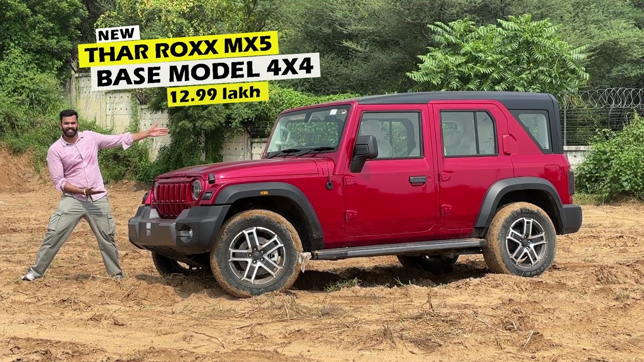 *Base Model 4X4* New Thar Roxx MX5 | Most VFM Model - Cheaper Than ...