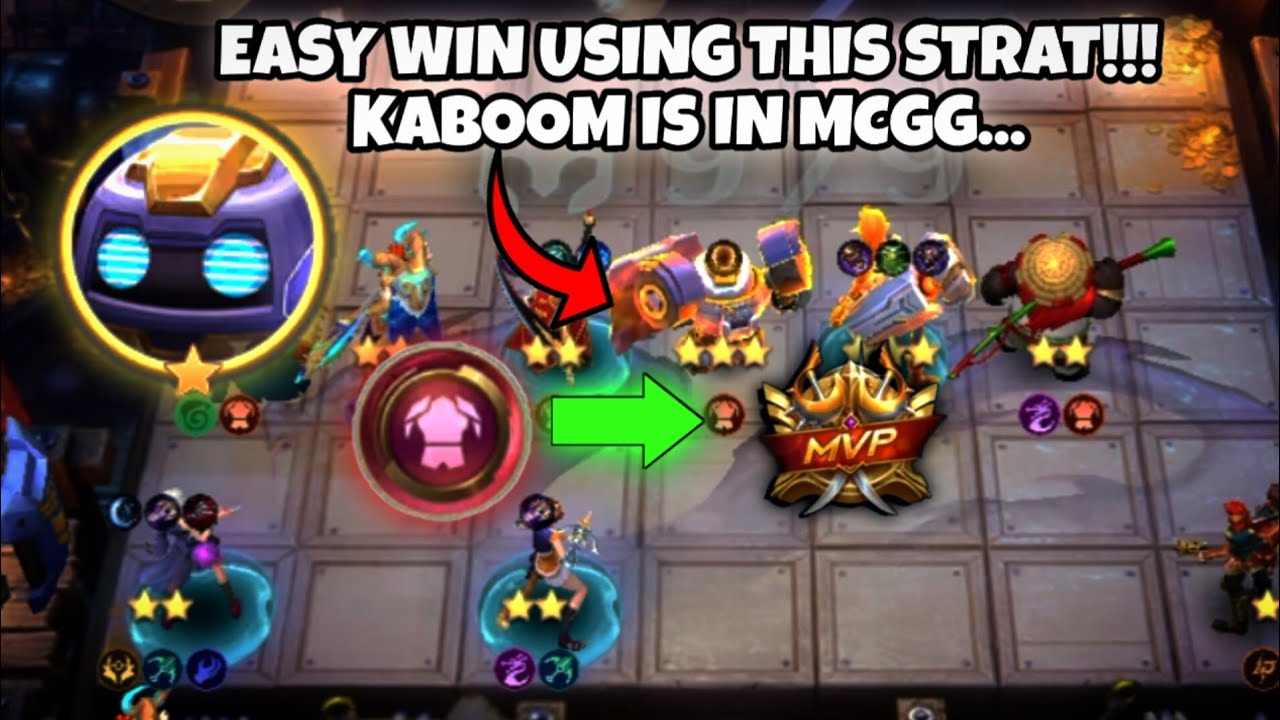 NEW COMMANDER KABOOM + DUNTLESS SYNERGY#MAGICCHESSGOGO# ...