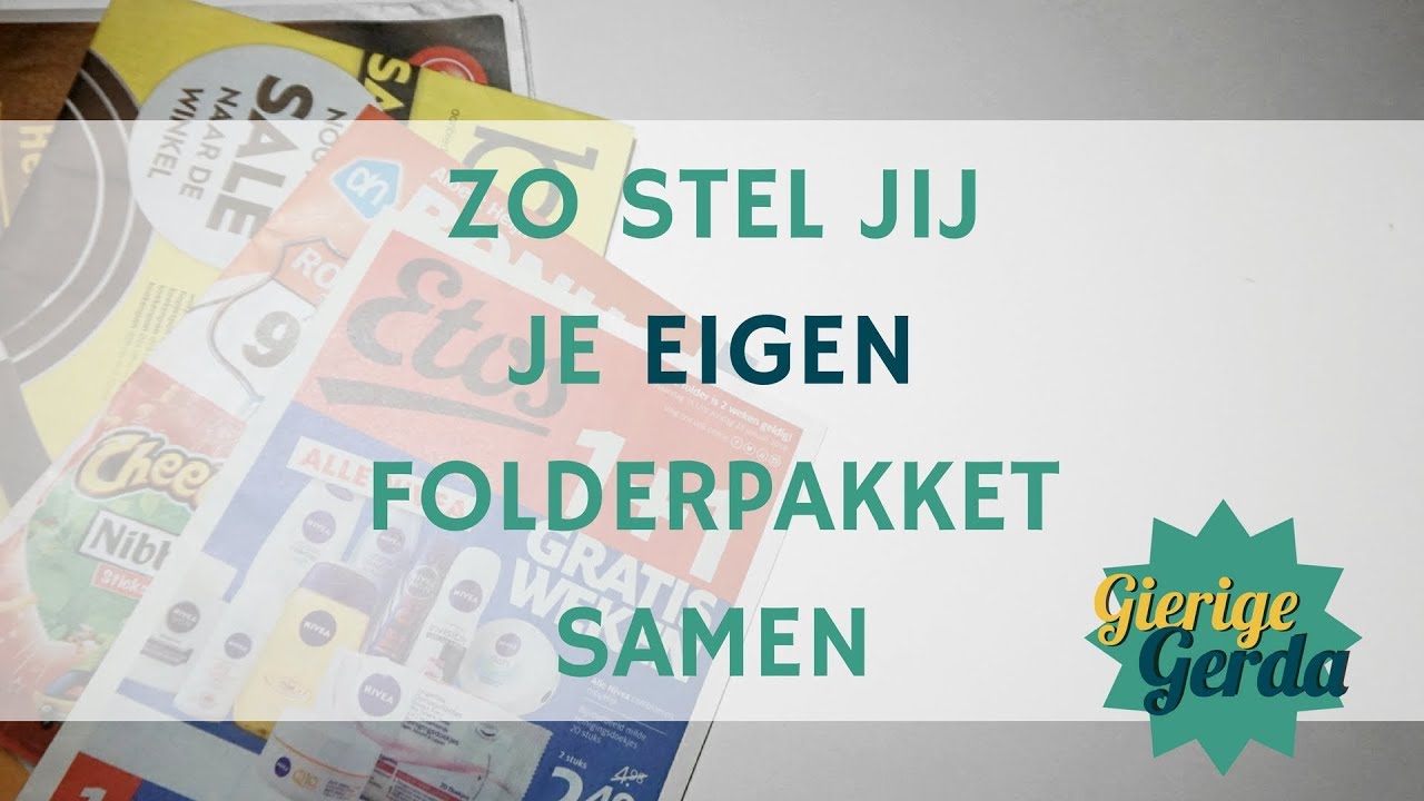 Kies zelf welke folders je ontvangt! | GIERIGE GERDA - YouTube