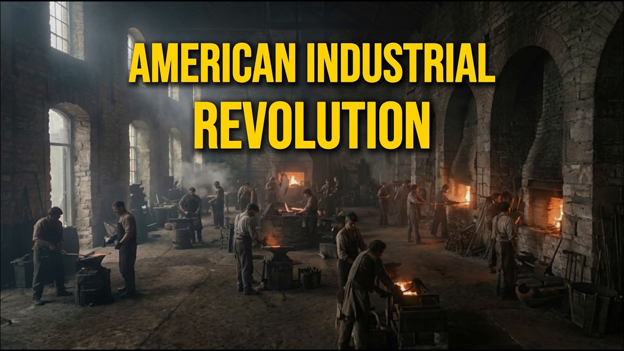 The American Industrial Revolution in the 1800s - YouTube