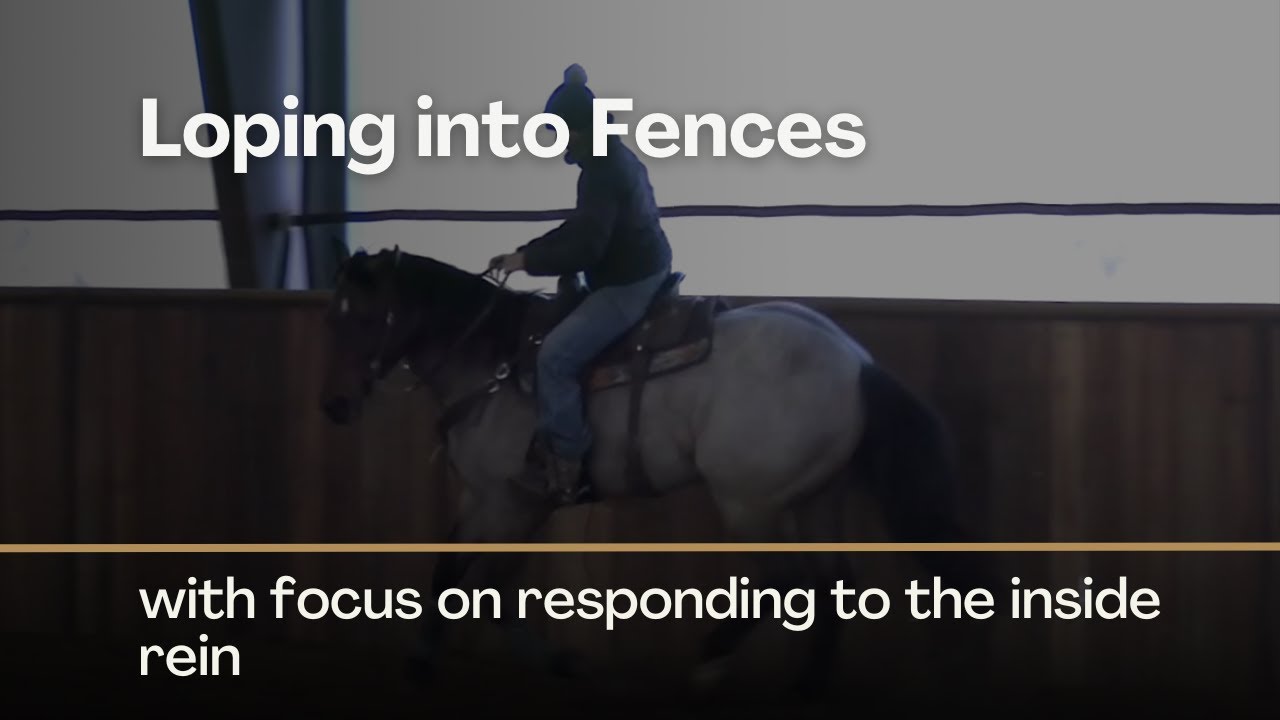 Loping into Fences with Joy Wargo - YouTube